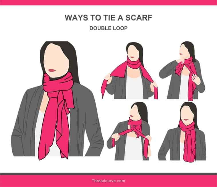 How to Tie a Scarf 19 Different Ways (Step-by-Step Illustrations)