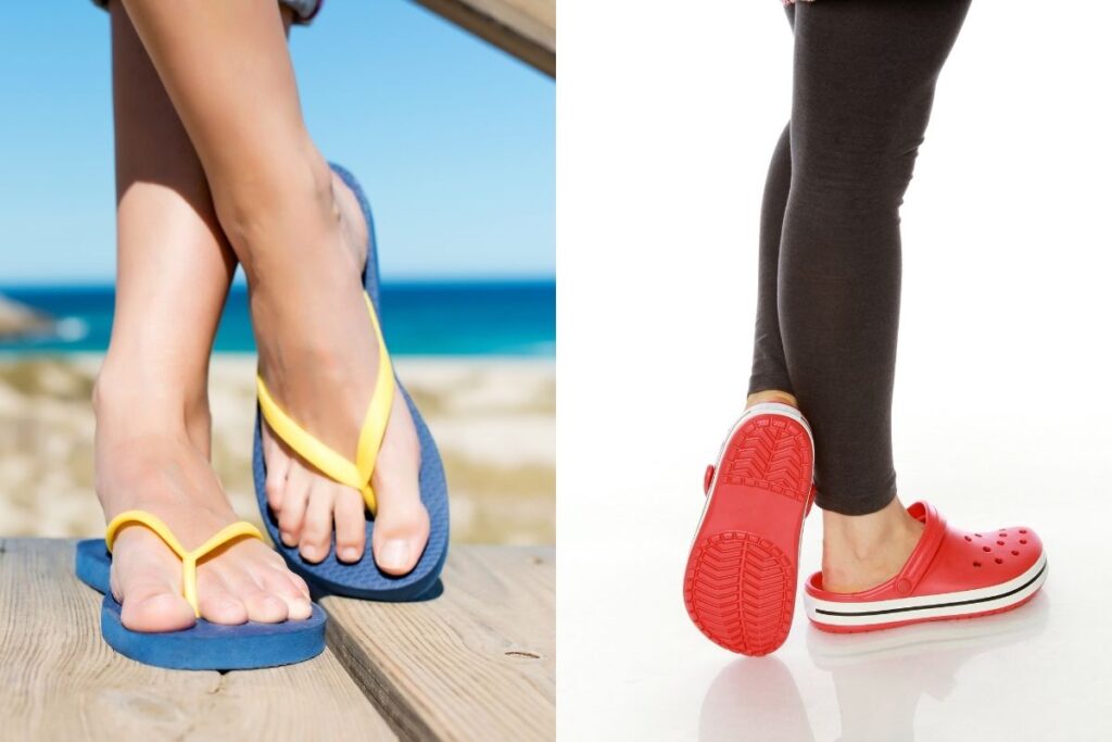 Flip Flops vs Crocs – Threadcurve