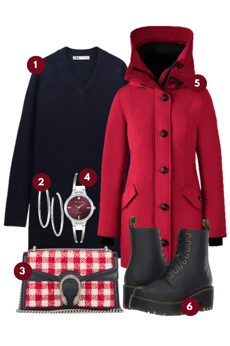 Vibrant Winter Elegance: Nautical Navy Meets Bold Crimson – Threadcurve