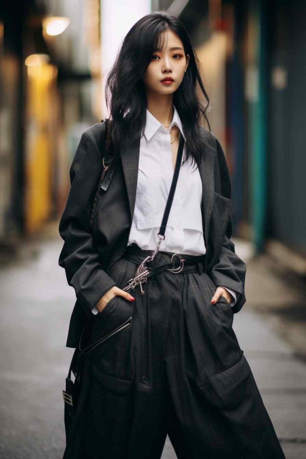 46 Edgy Outfits that Mix Classic Tailoring with Rebel Chic Streetwear ...