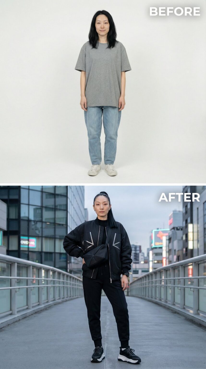I Tried the “Tokyo Street Luxe” Makeover at 38 and My Sister Asked If I ...